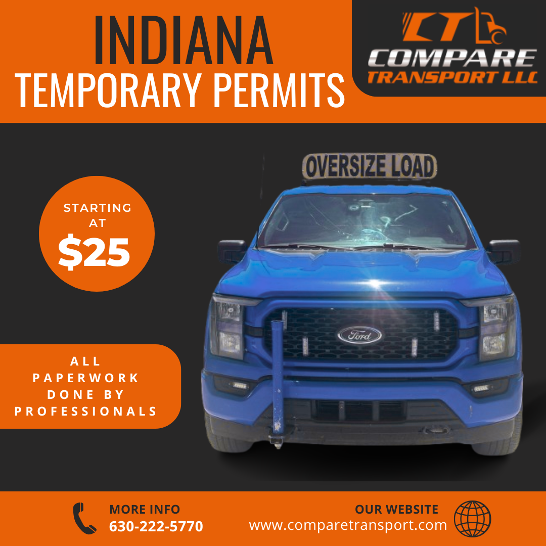 Indiana Temporary Permits | Indiana Temporary License Plate