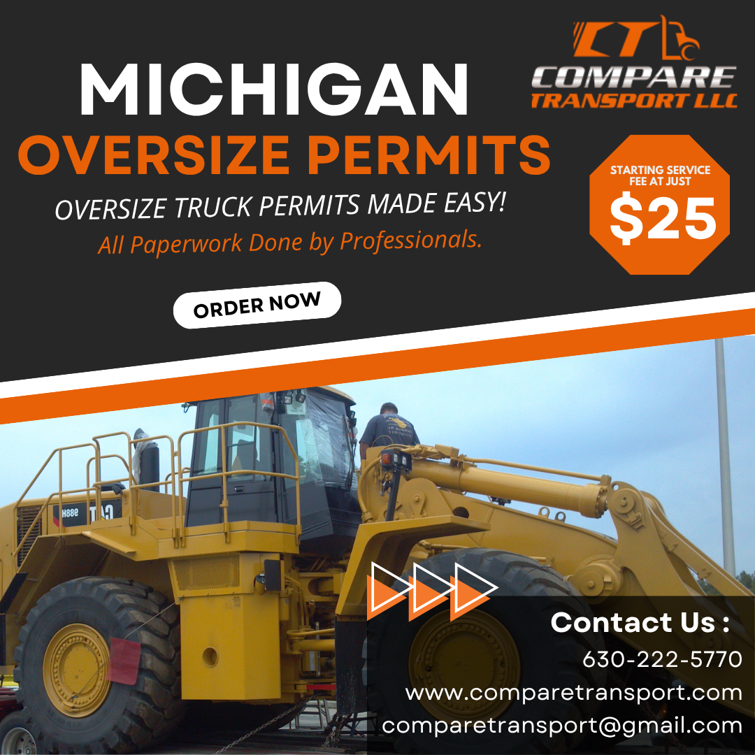 Michigan Oversize Permits – Overwidth, Height & Rules