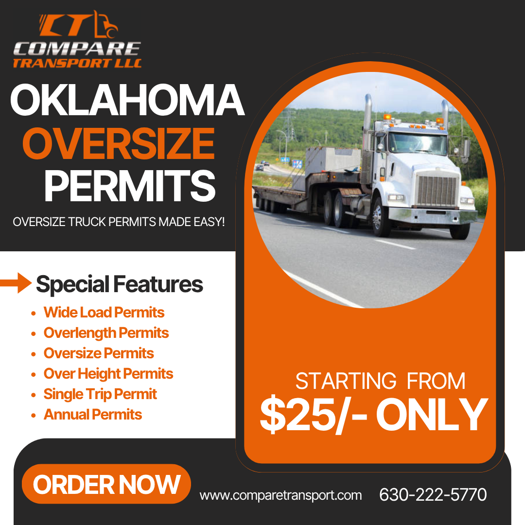 Oklahoma Oversize Permits – Overwidth, Height & Rules
